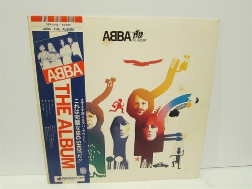 ABBA The Album 1977 VINYL LP Import JAPAN Discomate DSP 5105 w Lyric ...