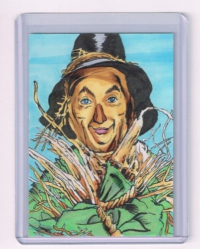 2012 ACEO Sketch Card THE SCARECROW Wizard Of Oz by Matthew Parmenter 1 ...