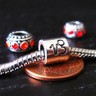 Virgo Zodiac Sign Bead with August Or September Birthstones For Charm ...