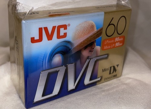 Lot of 2 JVC DVC 60 Mini DV Digital Video Cassette Tapes DVM60ME - NEW ...