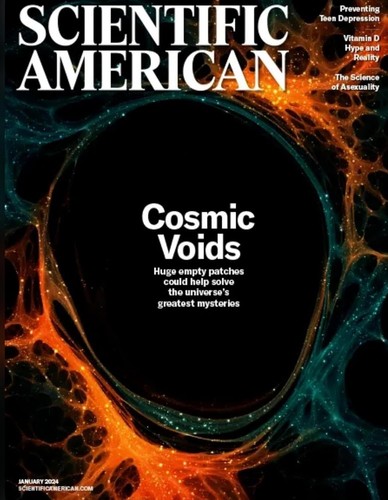 SCIENTIFIC AMERICAN MAGAZINE | JAN 2024 | COSMIC VOIDS | eBay