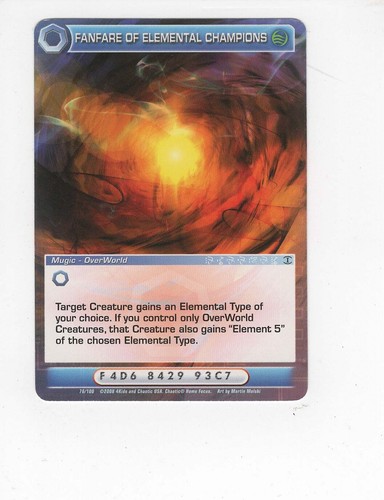 Chaotic Mugic Fanfare of Elemental Champions common | eBay