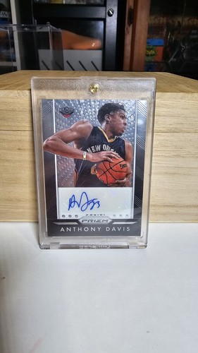 2015-16 Panini Prizm Anthony Davis Auto #P-ADA (27) | eBay