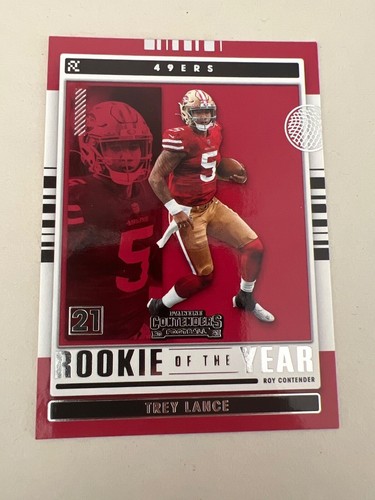 2021 Panini Contenders - Rookie of the Year Contenders #ROY-TLA Trey ...