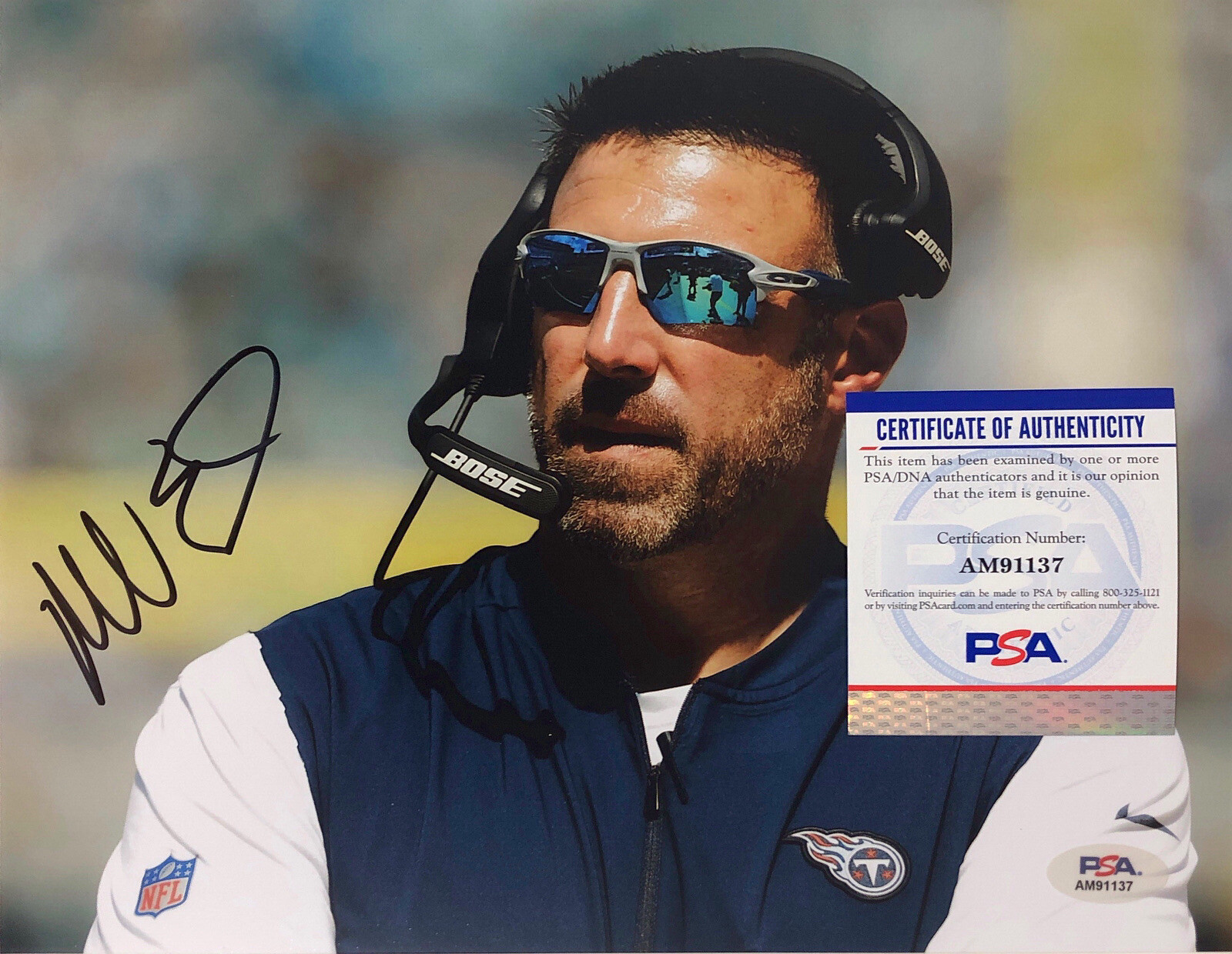 Mike Vrabel Autographed Memorabilia | Signed Photo, Jersey ...