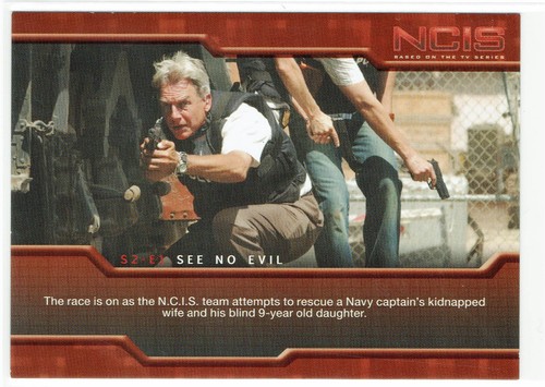 NCIS 2012 Premium Packs Seasons 1-3 Episode Base Card #15 See No Evil ...
