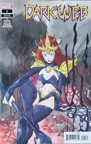 DARK WEB #1 PEACH MOMOKO VARIANT COMIC BOOK ~ Marvel Comics Spider-Man NM | eBay