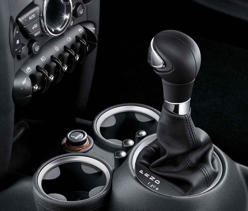 MINI Genuine Leather Gear Shift Selector Knob R55/56/57/58/59/60 ...