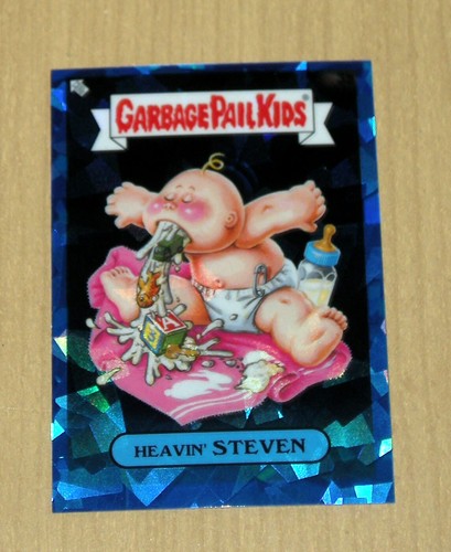 2020 Topps Garbage Pail Kids GPK SAPPHIRE OS1 OS2 base Heavin STEVEN 3b ...