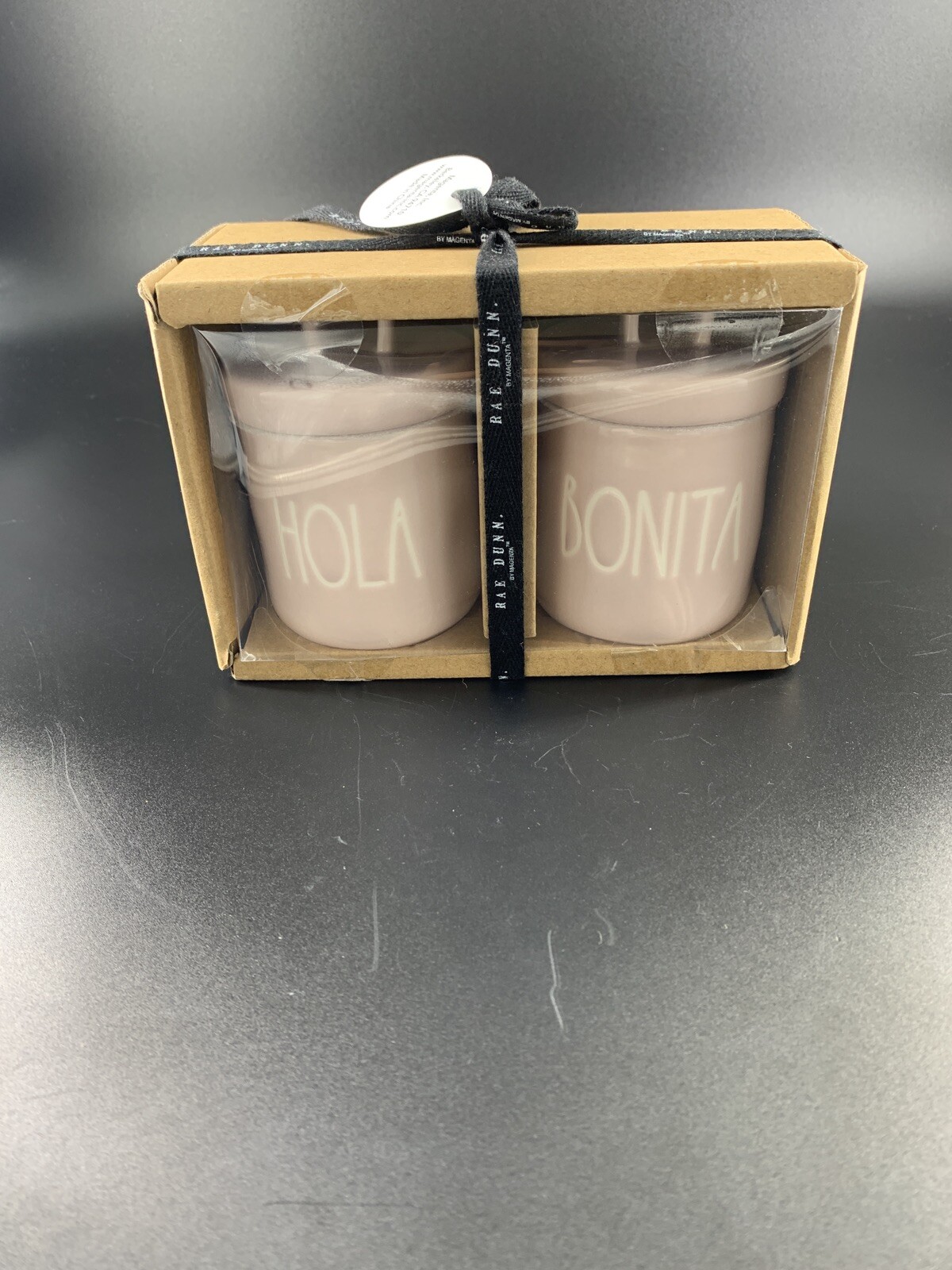 Rae Dunn small HELLO PRETTY crown top canisters - munimoro.gob.pe