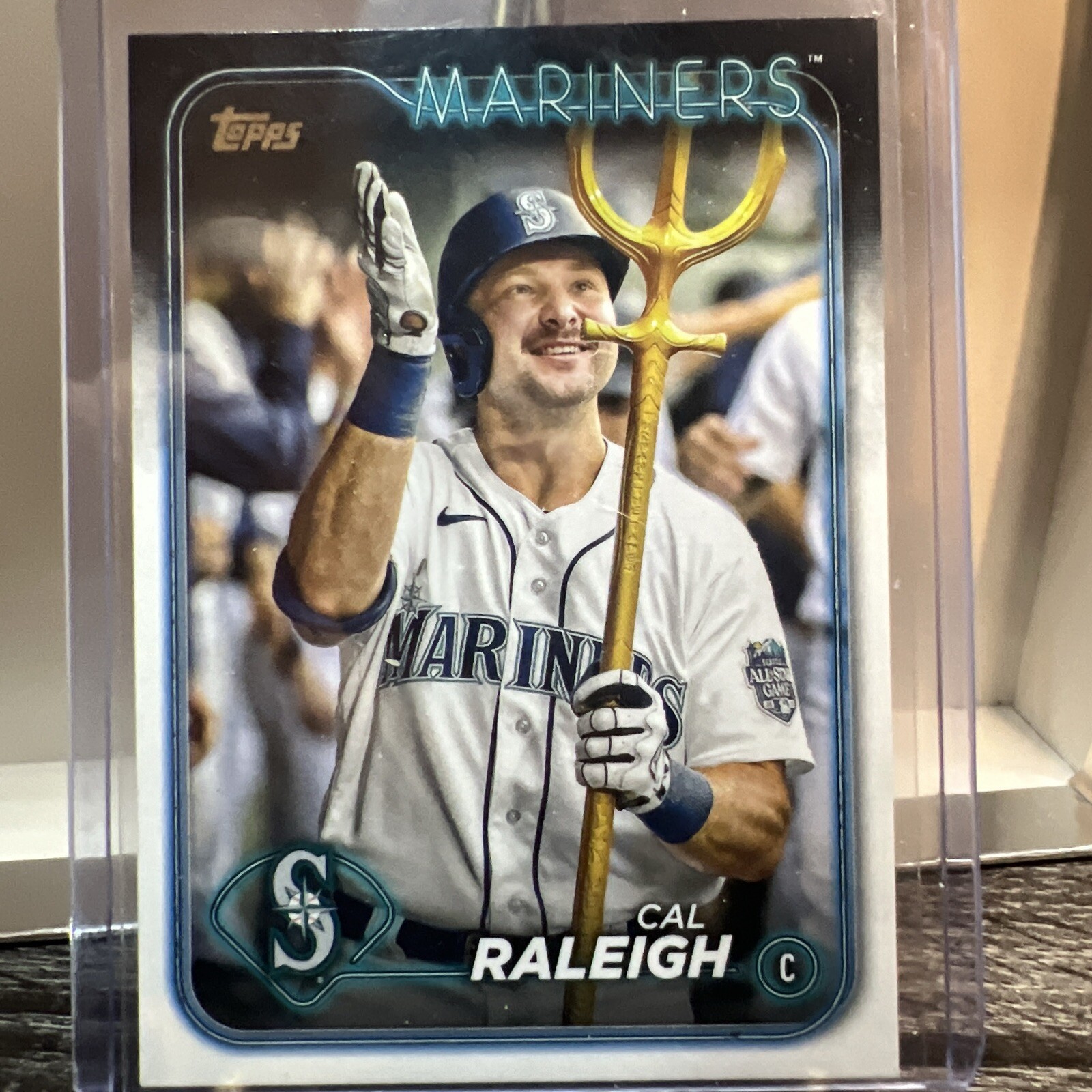 Cal Raleigh 2024 Topps #122 Golden Mirror Image Variation /(SSP) RAW ...