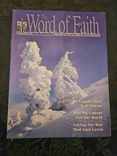 The Word of Faith by Kenneth Hagin Ministries Magazine February 1999 | eBay