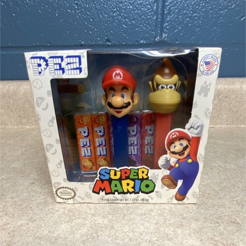 PEZ Super Mario Mario & Donkey Kong Collectible Dispensers Cartoon ...