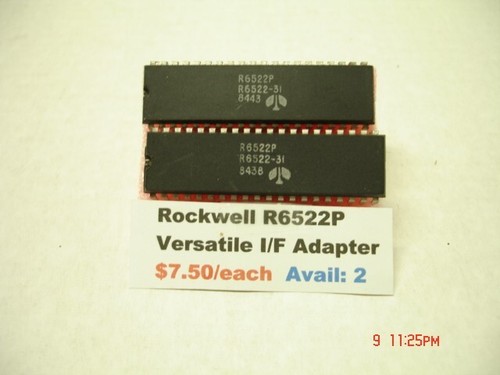 ROCKWELL R6522P Versatile Interface Adapter, Pre owned | eBay