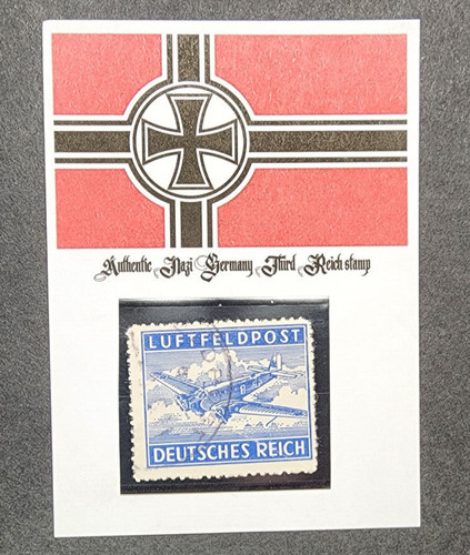 WW2 WWII Nazi German Third Reich German Soldiers Mail FELDPOST stamp w ...