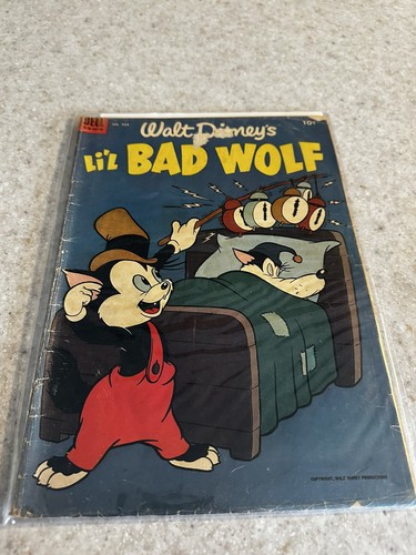 Walt Disney Lil Bad Wolf Four Color #564 1954 Dell Comic G | eBay