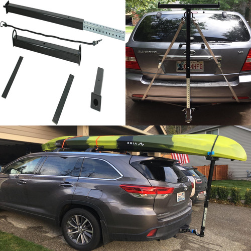 Canoe Loader Rear Trailer Hitch Mount Kayak Car Truck SUV One Person ...