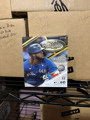 2021 Topps Gold Label Baseball Hobby Box 1 Auto 33 cards Rookie Framed ...