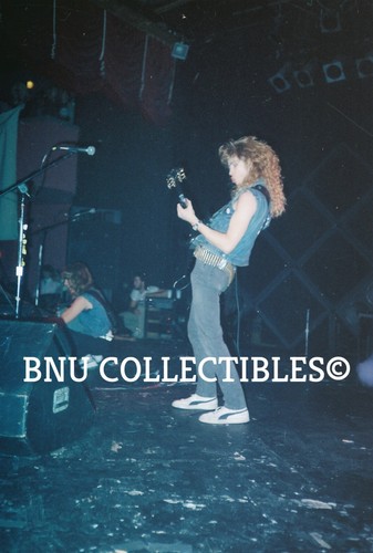 VINTAGE MEGADETH CONCERT PHOTO TAKEN BY ME EARLY 1980s LOT #7 | eBay