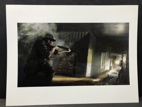 Battlefield 1 Video Game Illustrated Poster 12x16 Eric Persson Nicholas ...