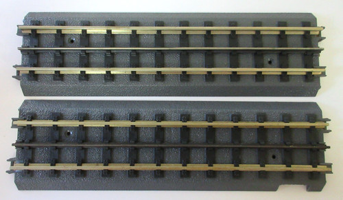 MTH REALTRAX 10" STRAIGHT TRAIN TRACK SECTIONS (2PCS) inch O GAUGE 40 ...