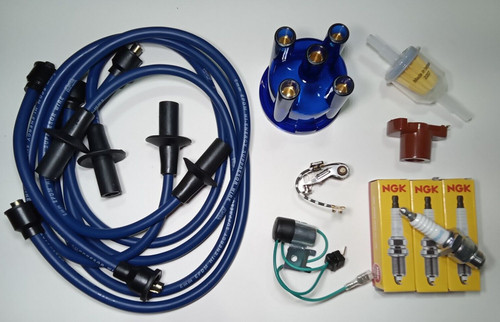 VW COMPLETE 009 / 094 Tune Up Kit Blue Volkswagen T1 Bug Beetle T2 Bus ...