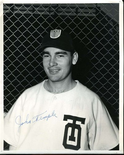 Johnny Temple Signed Jsa Coa Vintage 8x10 Photo Authentic Autograph | eBay