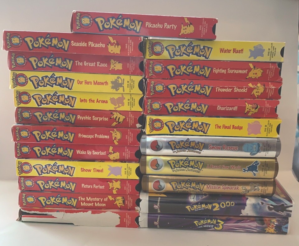 Pokémon (TV series) VHS Tapes for sale | eBay