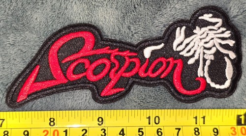 **New** Scorpions Scorpion Music Rock Band Patch Embroidered Iron On | eBay