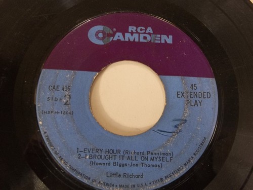 little richard 45 record ep 1956 scarce hard 2 find/very good minus | eBay