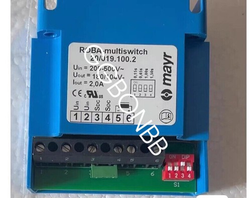 mayr 20/019.100.2 ROBA -multiswitch 2.0A 200-500V~ 8185591 brake ...