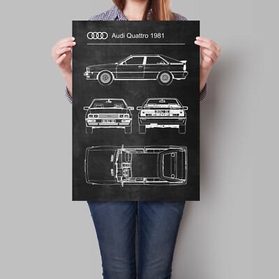 Audi Quattro Poster for sale | eBay UK
