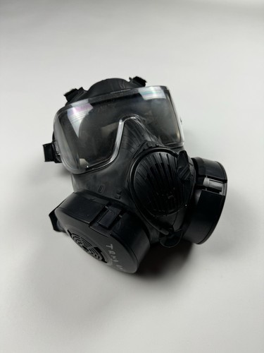 Avon FM50 Respirator Mask, US Military Gas Mask , M61, Medium Pre-owned ...