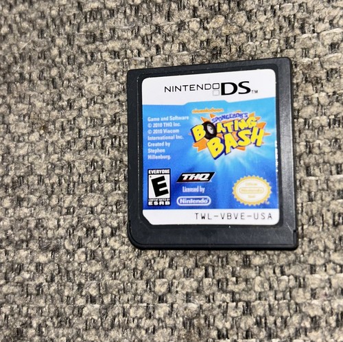 SpongeBob's Boating Bash (Nintendo DS) - Game Only Tested 785138363462 ...
