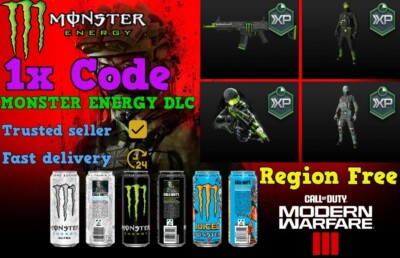 Купить Call of Duty Modern Warfare III MW3 Monster Energy The Beast ...