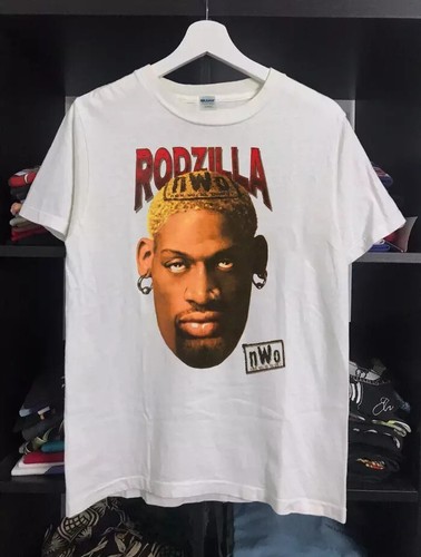 Rodzilla Dennis Rodman nWo 1998 T Shirt | eBay