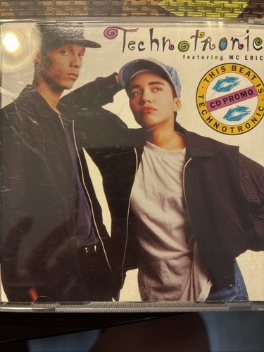Technotronic Promo Maxi CD "This Beat is Technotronic" Rare 1990 f/ MC Eric OOP | eBay
