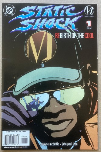 Static Shock Rebirth of the Cool 1 of 4 (2001 DC) Milestone comic, VF+ ...