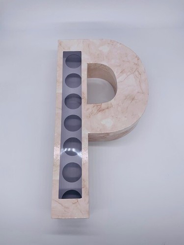 Cupcake Letter Box (P) - Color: Marble | eBay