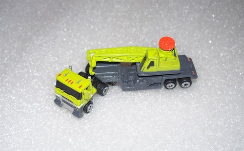 CRANE with SEMI TRUCK Micro Machines Miniature | eBay