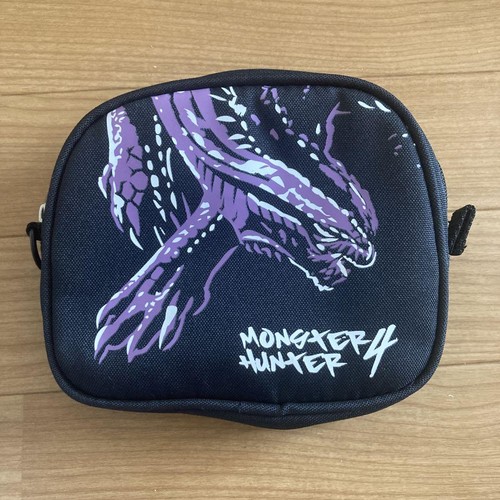 Ichiban Kuji Monster Hunter MH4 G Prize Pouch Game Logo Japan | eBay