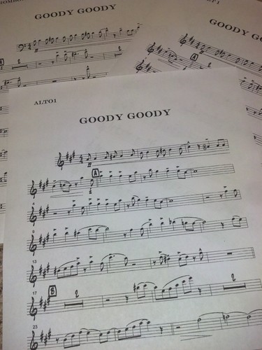 GOODY GOODY (VOCAL) Big Band Chart Arrangement Sheet Music | eBay