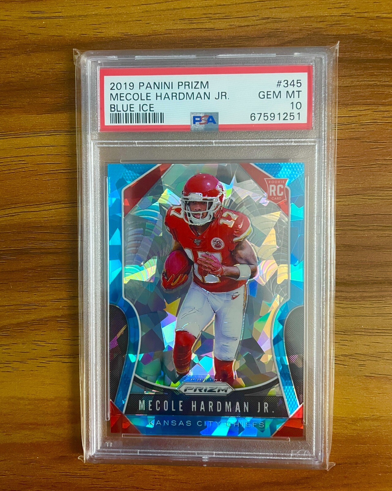 Mecole Hardman Jr. 2019 Prizm #345 Blue Ice /99 Price Guide - Sports ...