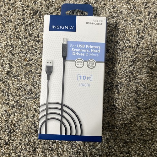 Insignia USB To USB-B Cable (10 ft) | eBay
