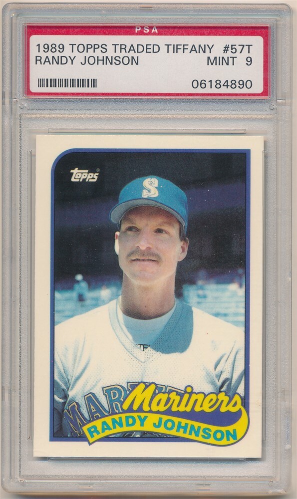Randy Johnson 1989 Topps Traded Tiffany #57T Base Price Guide - Sports ...