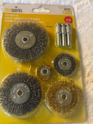 8pc wire wheel set. (New in package) | eBay