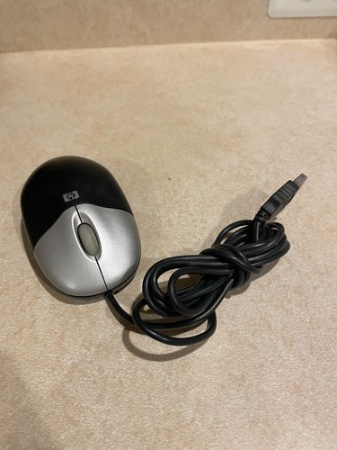 Black HP Optical Wheel Mouse USB Wired LOT OF 2 | eBay