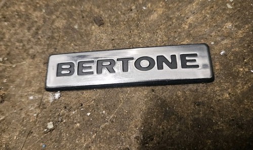 BERTONE BADGE EMBLEM VAUXHALL PEUGEOT | eBay