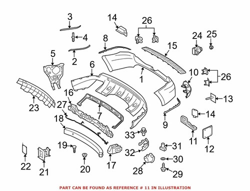 1648803014 Mercedes-Benz OEM Gl450 Rear Bumper-end Support Left for ...