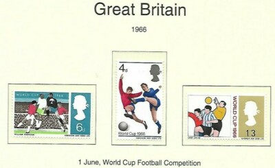 1966 World Cup Stamps in Great Britain Commemorative Stamps (1960s) for ...